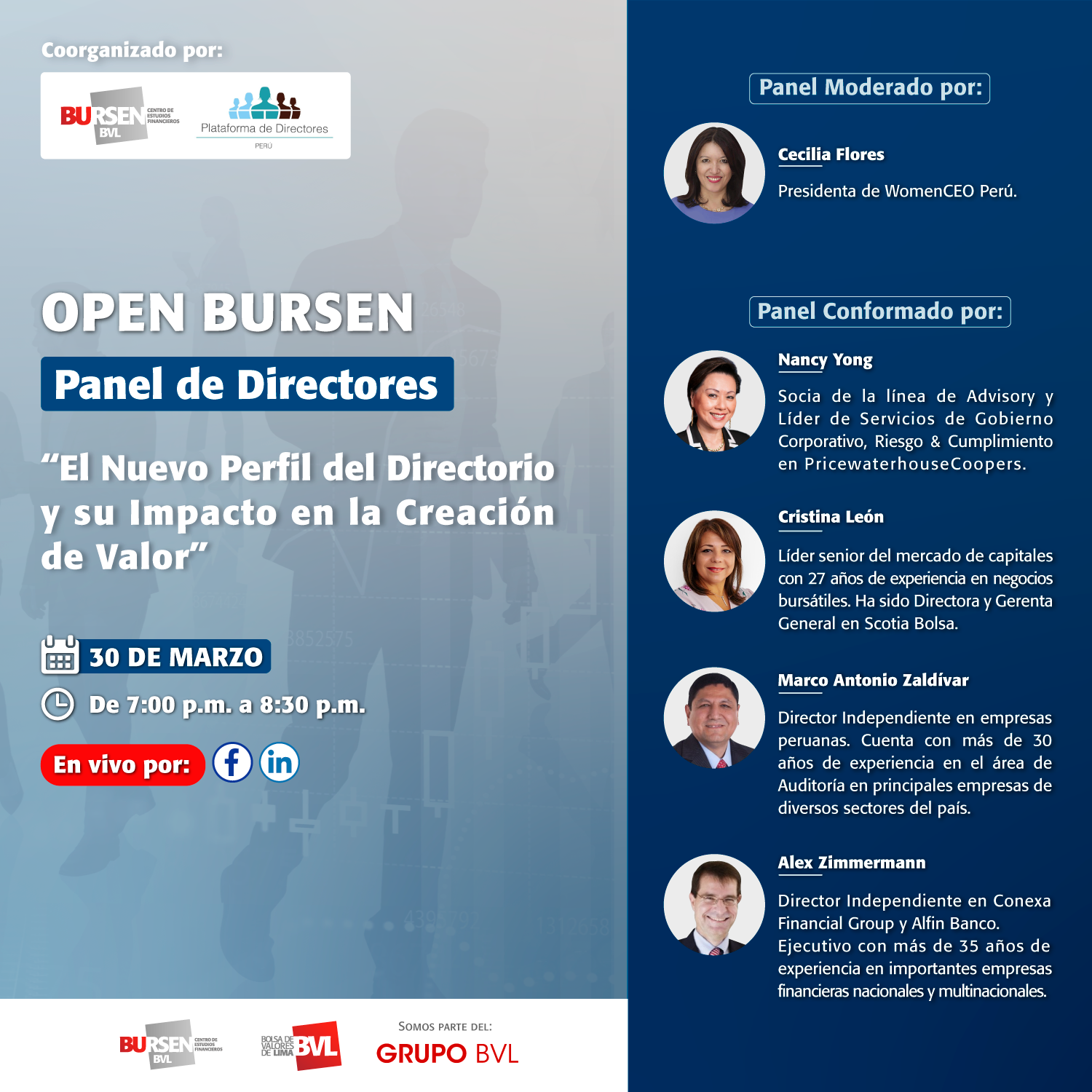 EVENTOS – Plataforma de Directores Perú